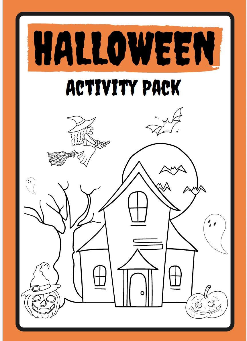 Spooktacular Halloween Fun Pack: Printable Games & Activities for Kids ...