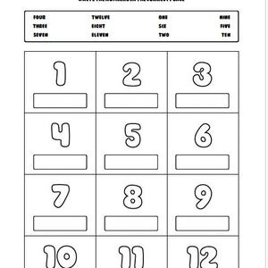 Counting Fun: Interactive Kids' Workbook for Learning Numbers ...