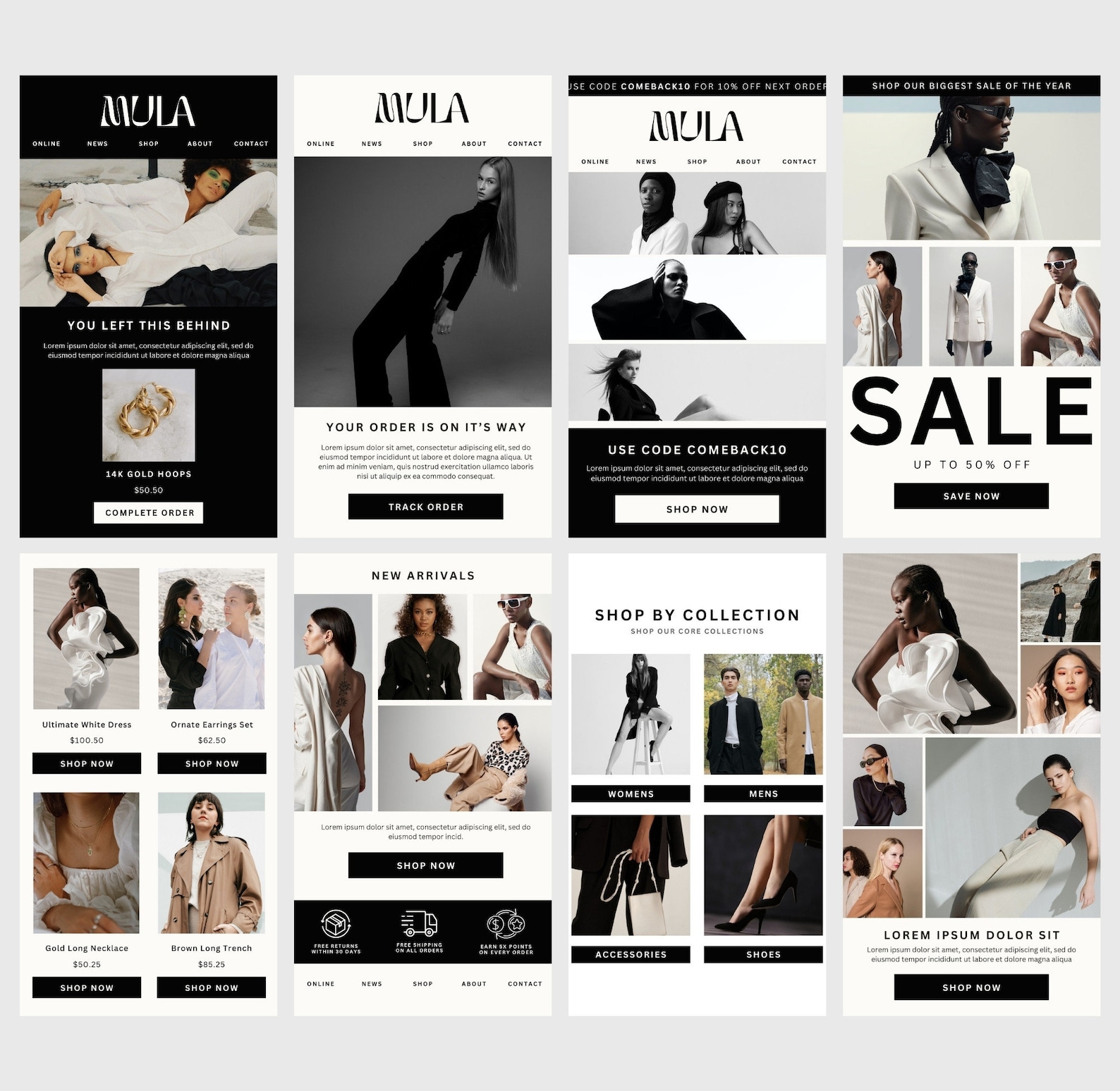 Canva Email Template, Email Marketing Newsletter, Newsletter Canva ...