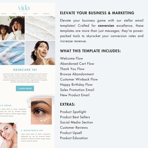 Medspa Canva Email Template, Beauty Wellness Skincare Email Templates ...