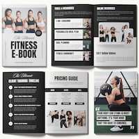 Fitness Ebook Template | Personal Training Workout | Nutrition Coach ...