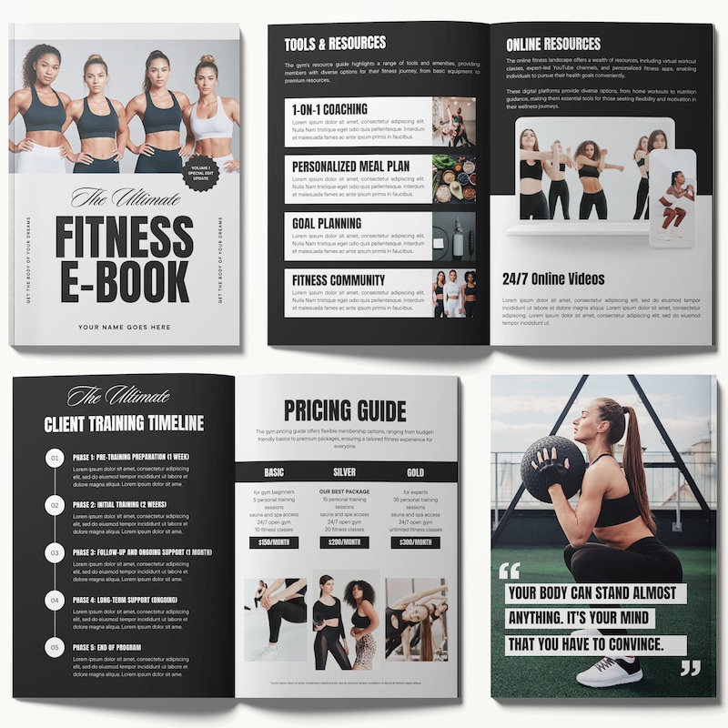 Sports Ebooks Template - Etsy