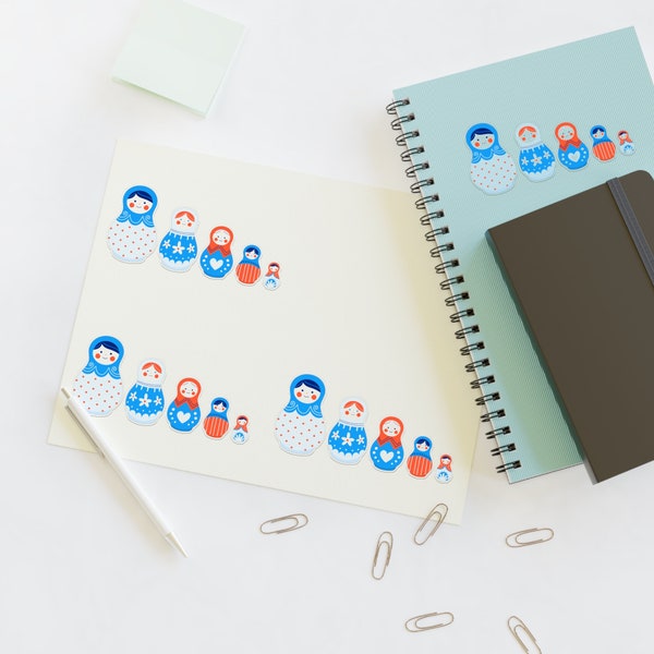Nesting Doll Decals - Etsy