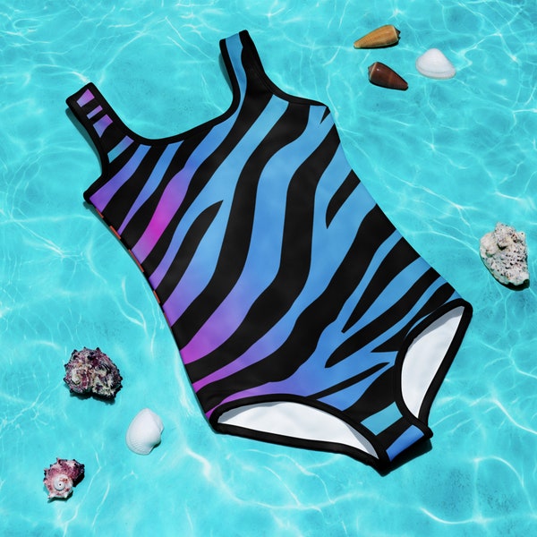 Zebra Bathing Suit - Etsy