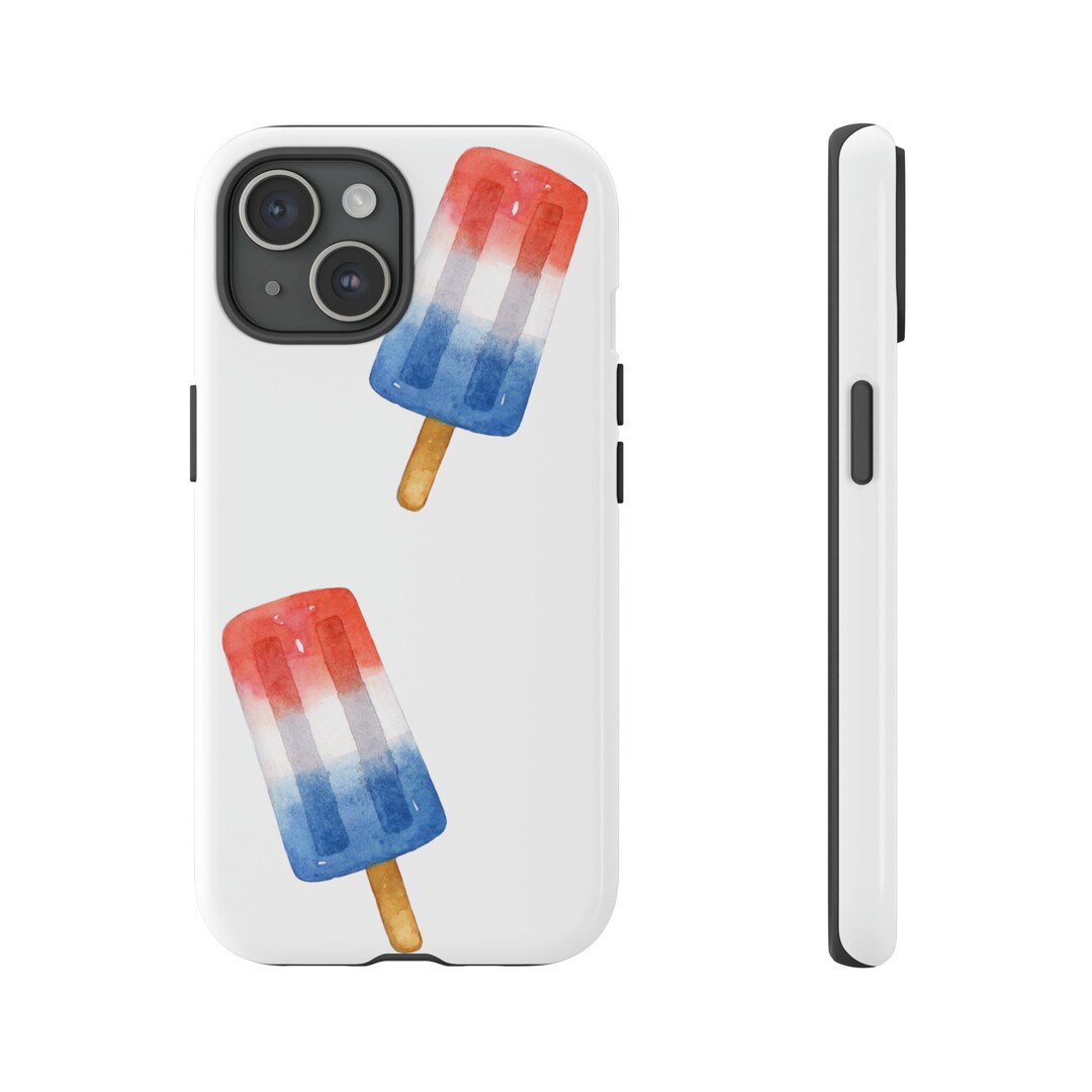 Red White and Blue Popsicle Tough Cases - Etsy