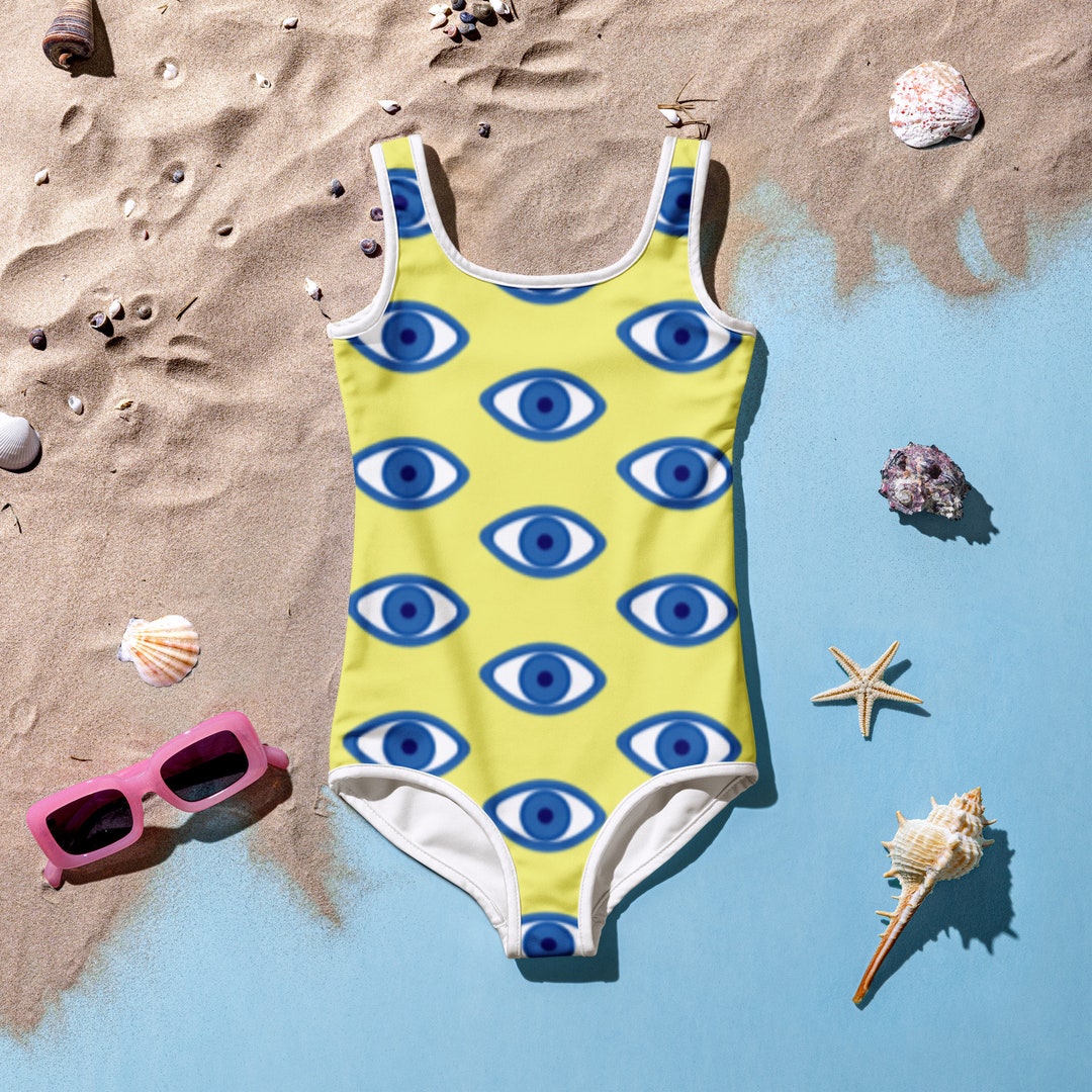 Yellow With All Over Blue Eyes Family Matching Options Available All ...