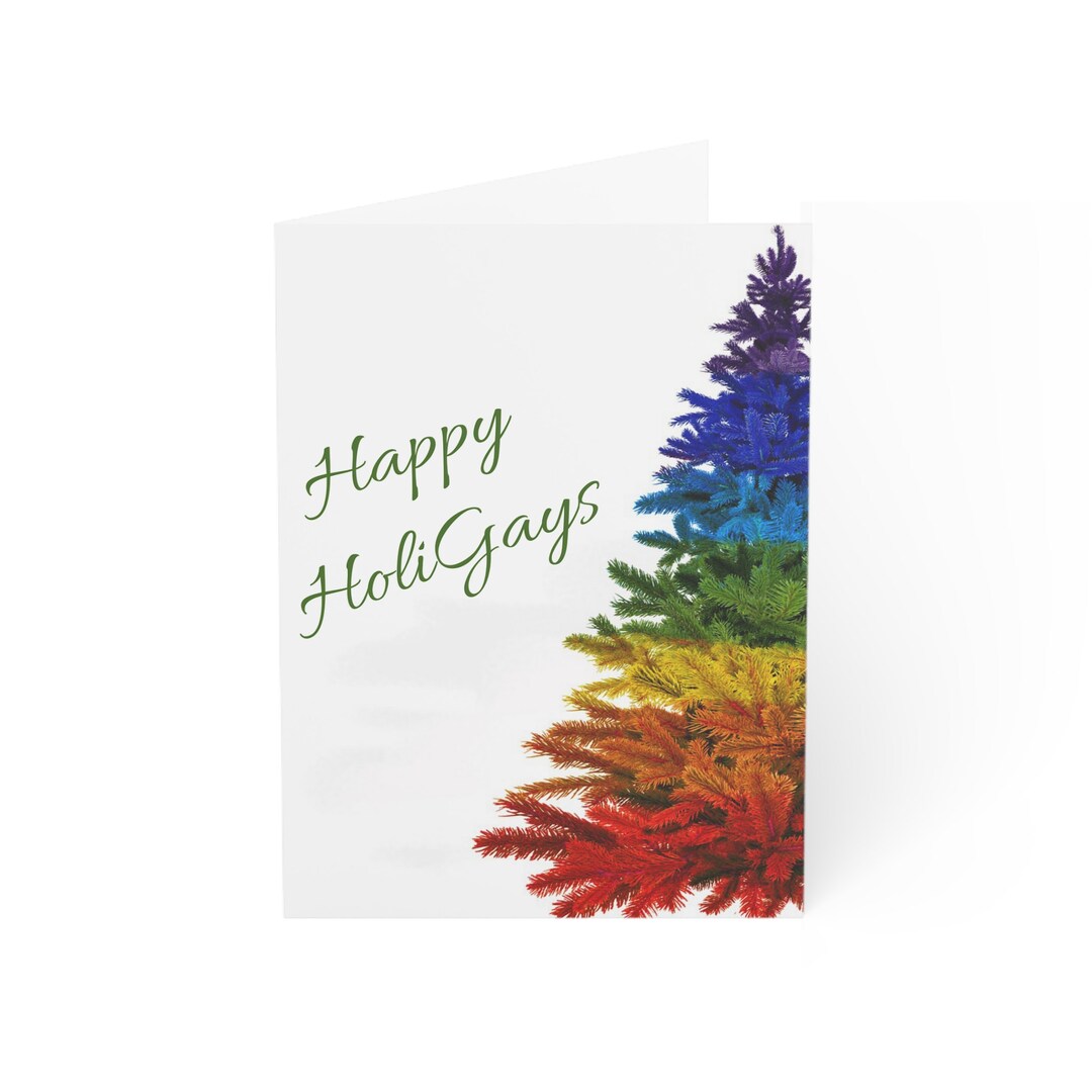Happy Holigays Greeting Cards Fun LGBT Holiday Cards in Packs of 10, 30 ...