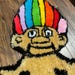 80s Troll Rug - Etsy