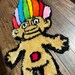 80s Troll Rug - Etsy