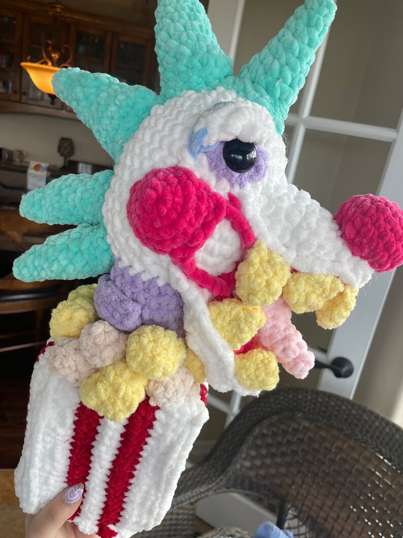 Crazy Popcorn Clown - Etsy