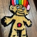 80s Troll Rug - Etsy