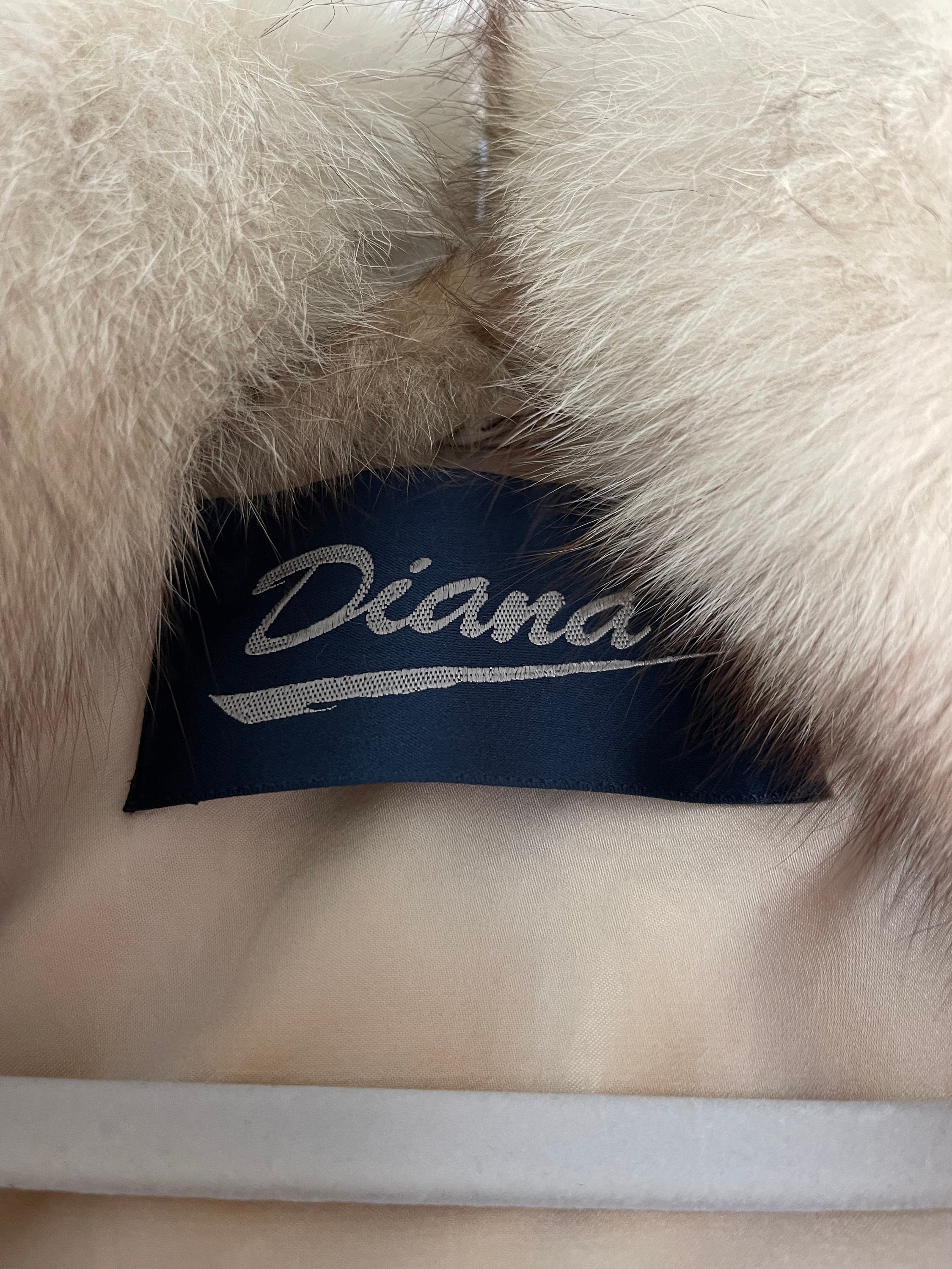 Vintage Saga Blue Fox Norway Fur Coat Jacket Made in Korea - Etsy