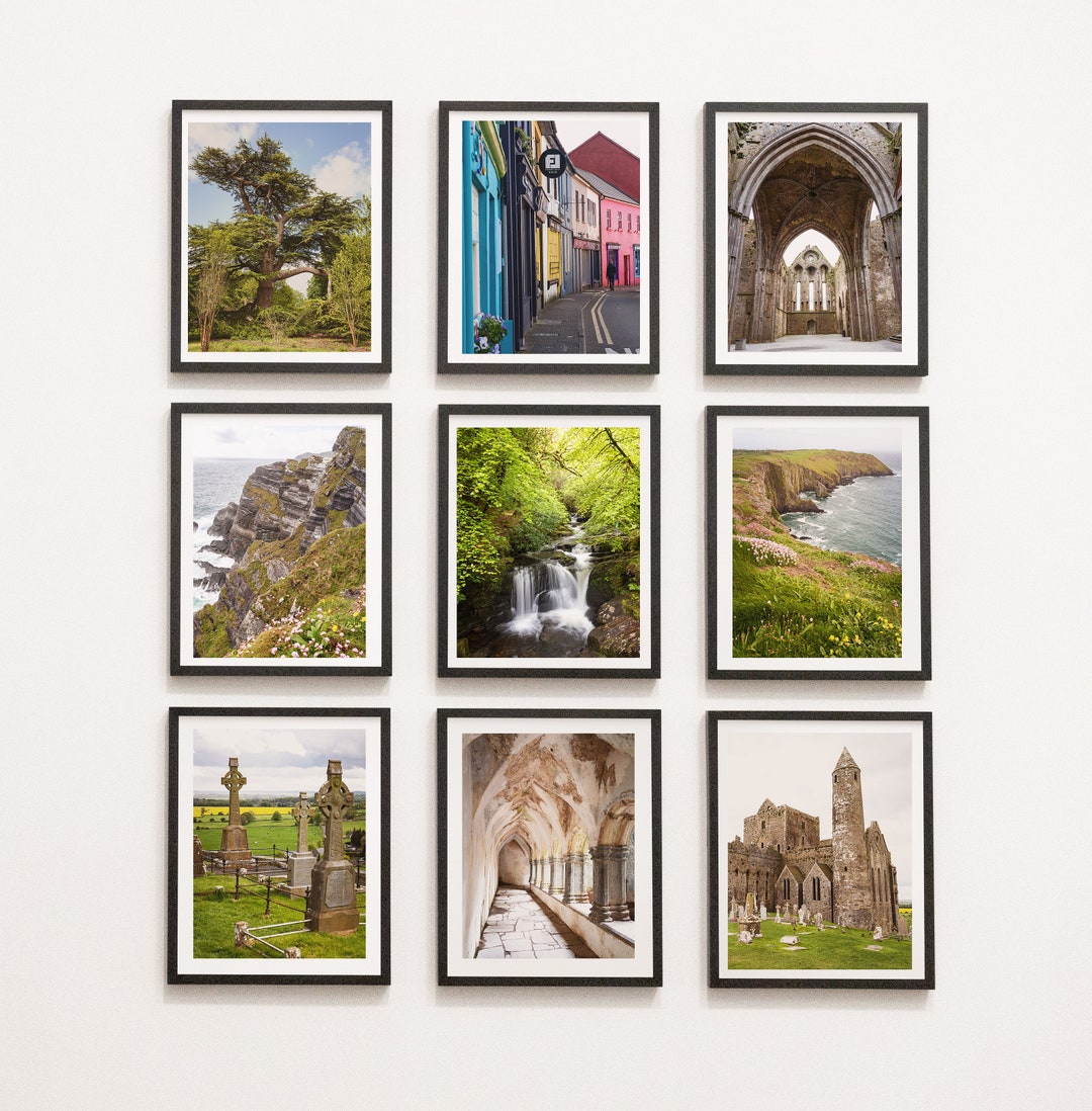 Ireland Wall Collage, Irish Fine Art, Digital Images - Etsy