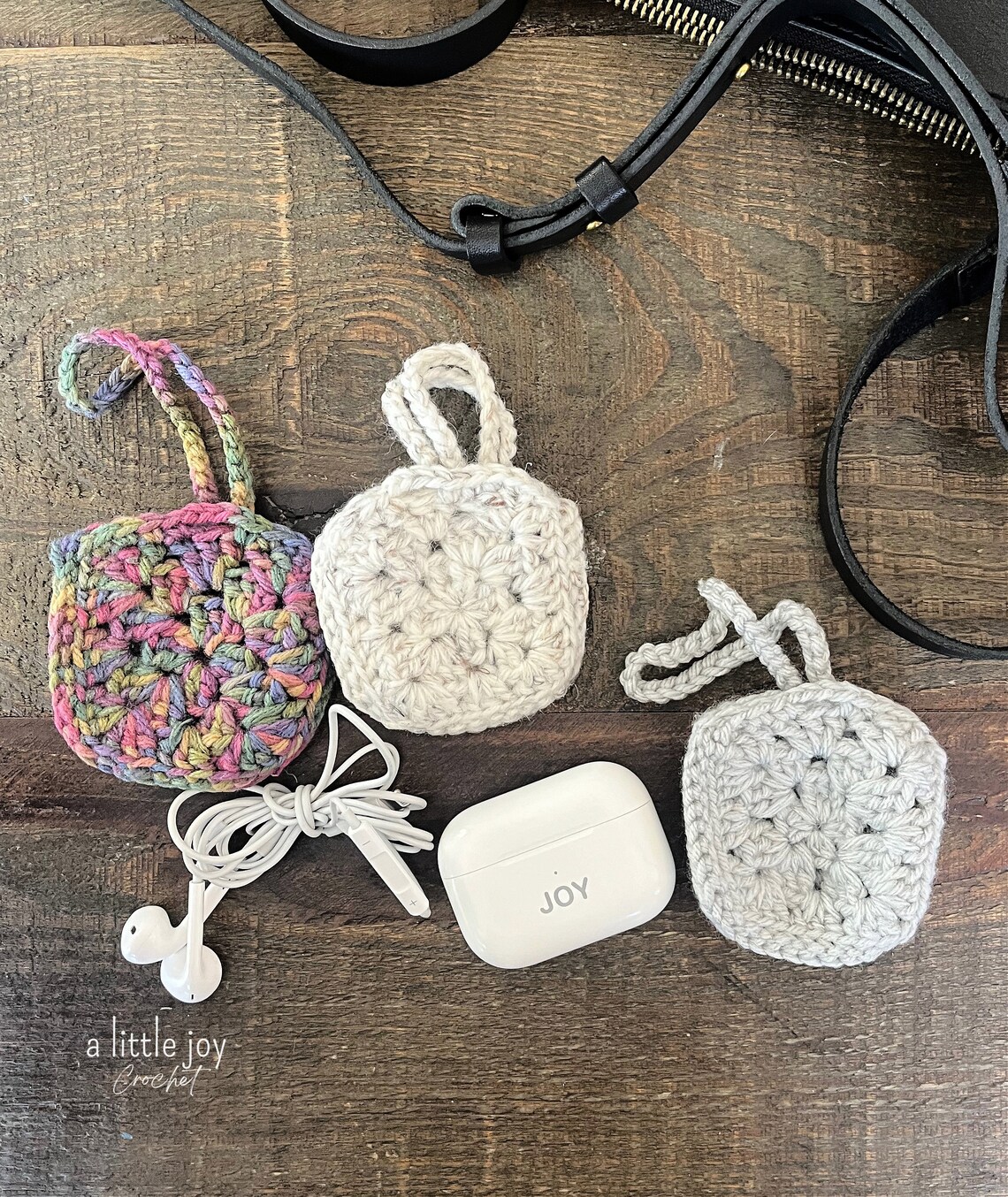 Crochet Headphone Holder, Crochet AirPod Holder, Crochet Pouch ...