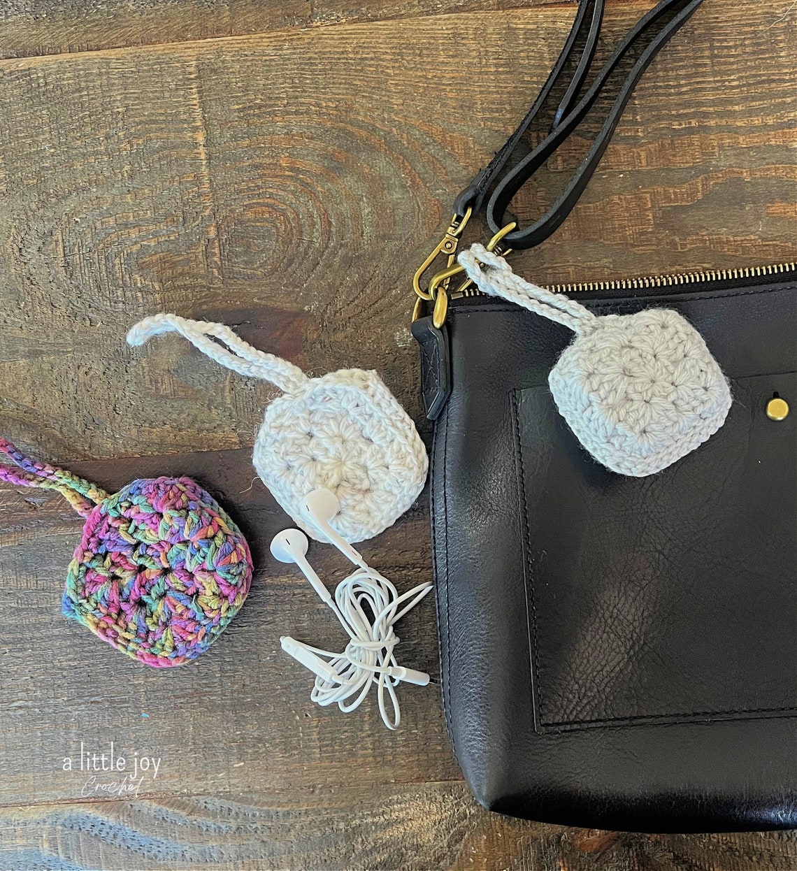 Crochet Headphone Holder, Crochet AirPod Holder, Crochet Pouch ...