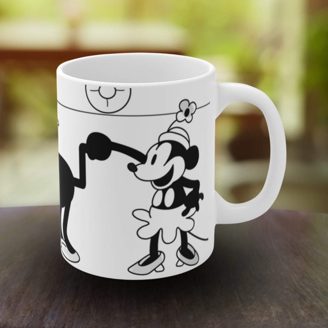 Classic Steamboat Willie Coffee Mug, Classic Disney, Steamboat Willie ...