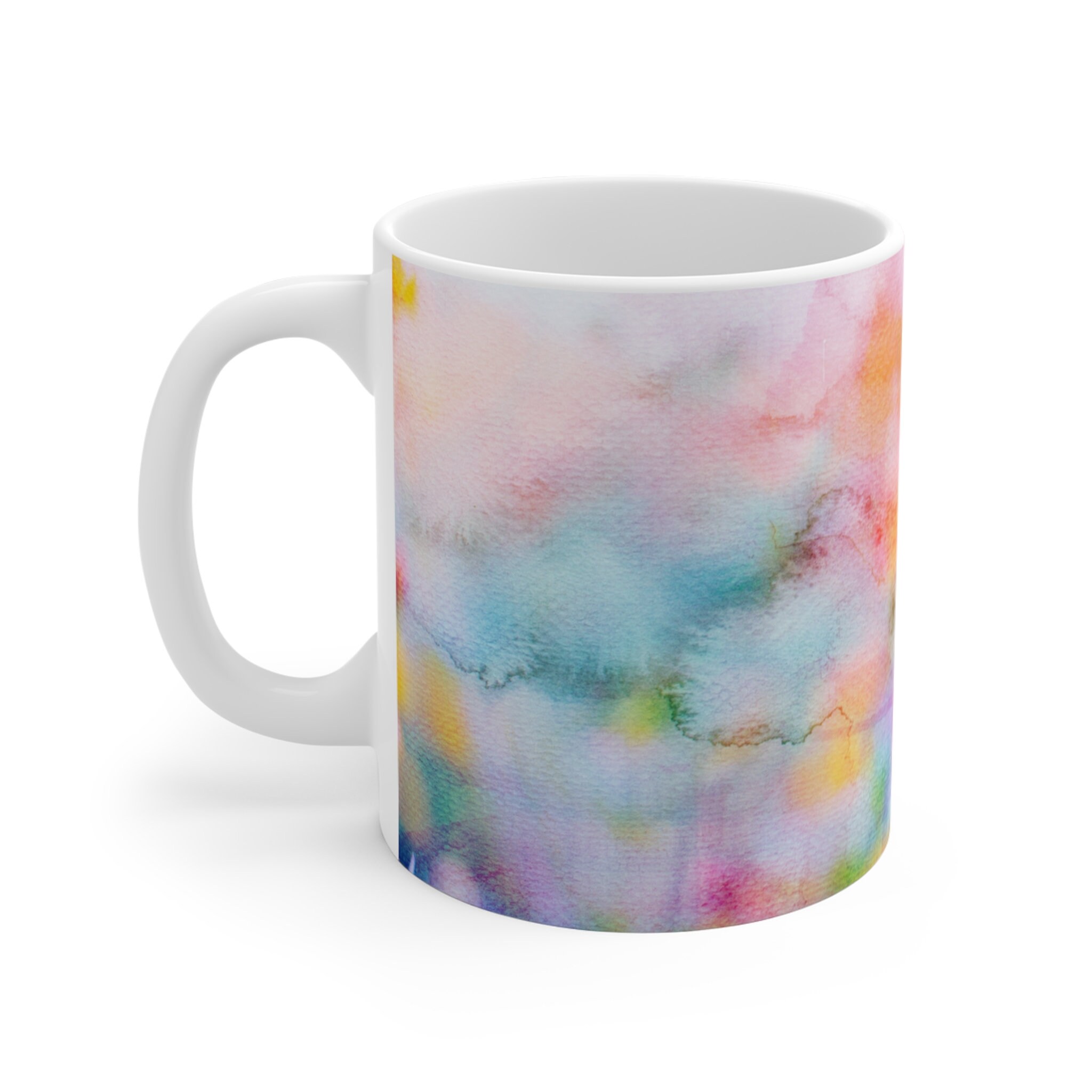 Abstract Flowers Mug, Flowers Mug, Spring Art Mug, Spring Lovers Mug ...