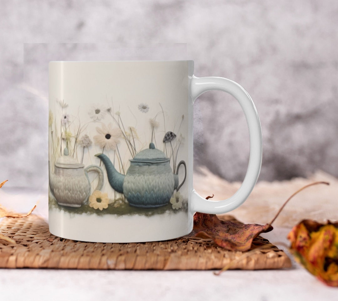 Tea Kettles Mug Design, Coffee Kettles Mug, Coffee Mug, Office Gift ...