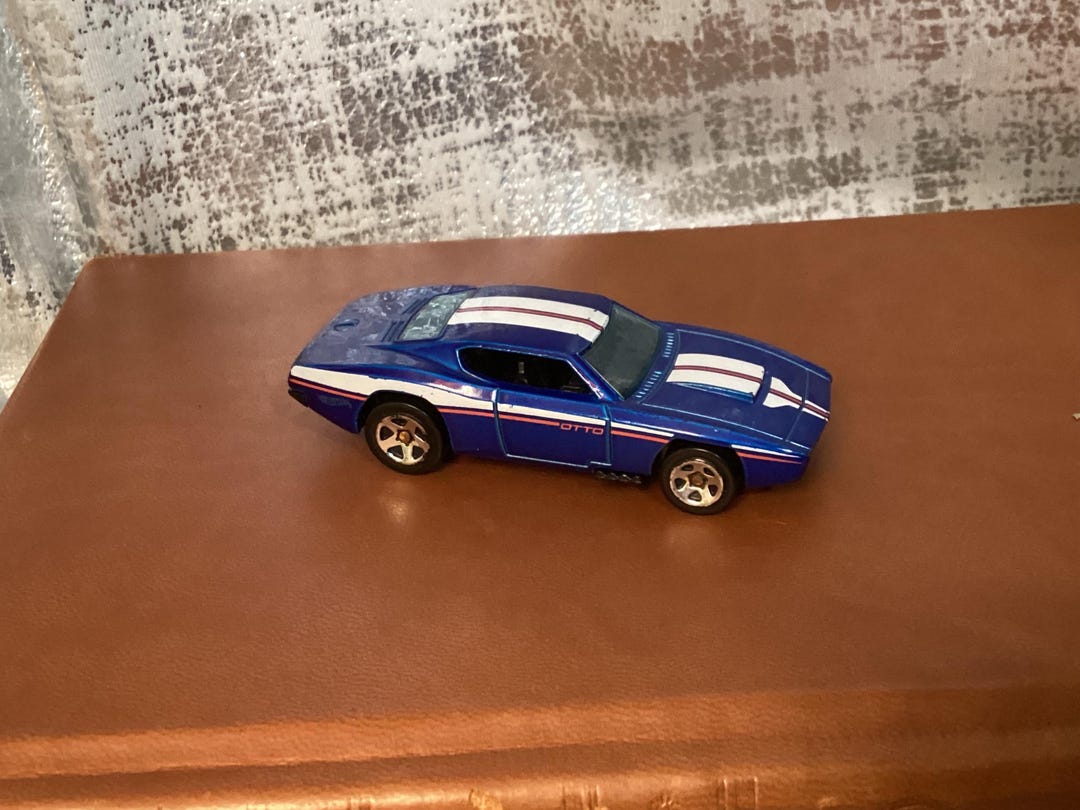 Hot Wheels Blue Custom Otto Loose Vintage Toy Car - Etsy