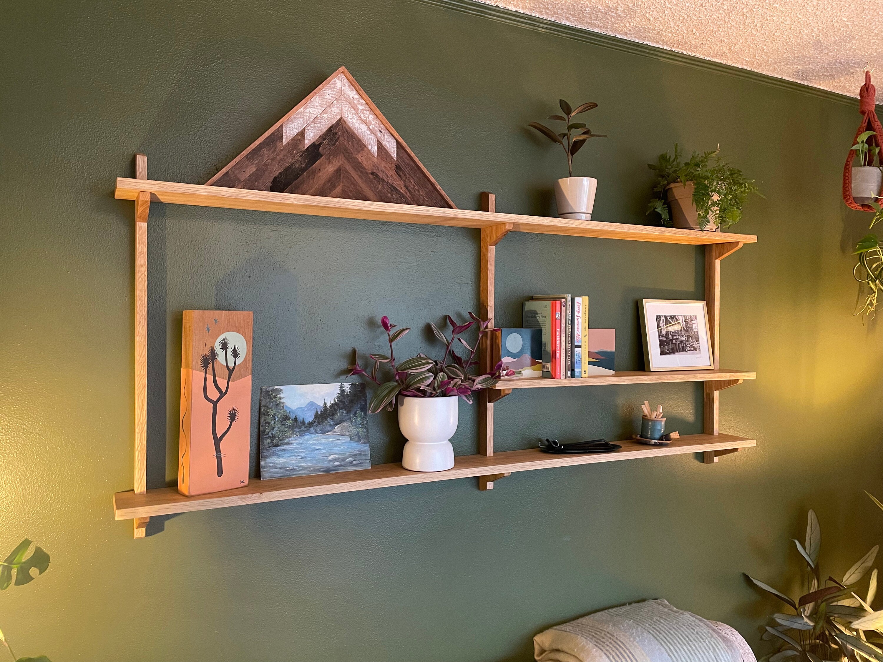 Large Wall Unit Display Shelves - Etsy