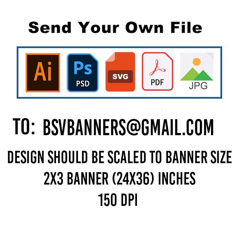 Canopy Banner Full Color Custom Vinyl Banners - Free Overnight Shipping ...