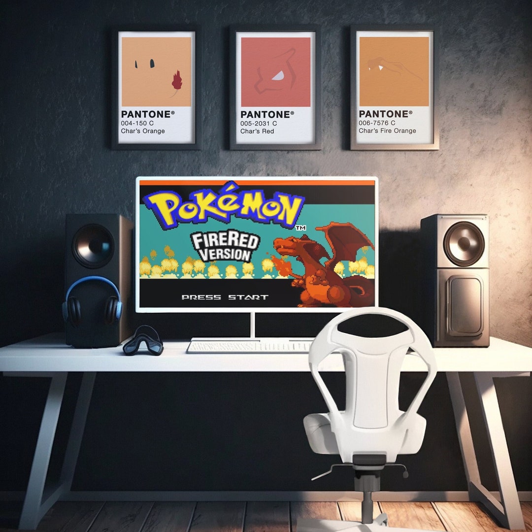 Set of 3 Pokemon Wall Art Digital Prints in High Resolution 300dpi ...