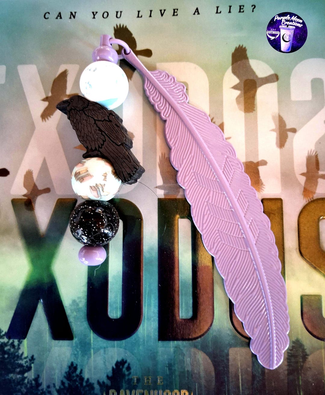 Ravenhood Officially Licensed Dominic King Feather Bookmark - Etsy