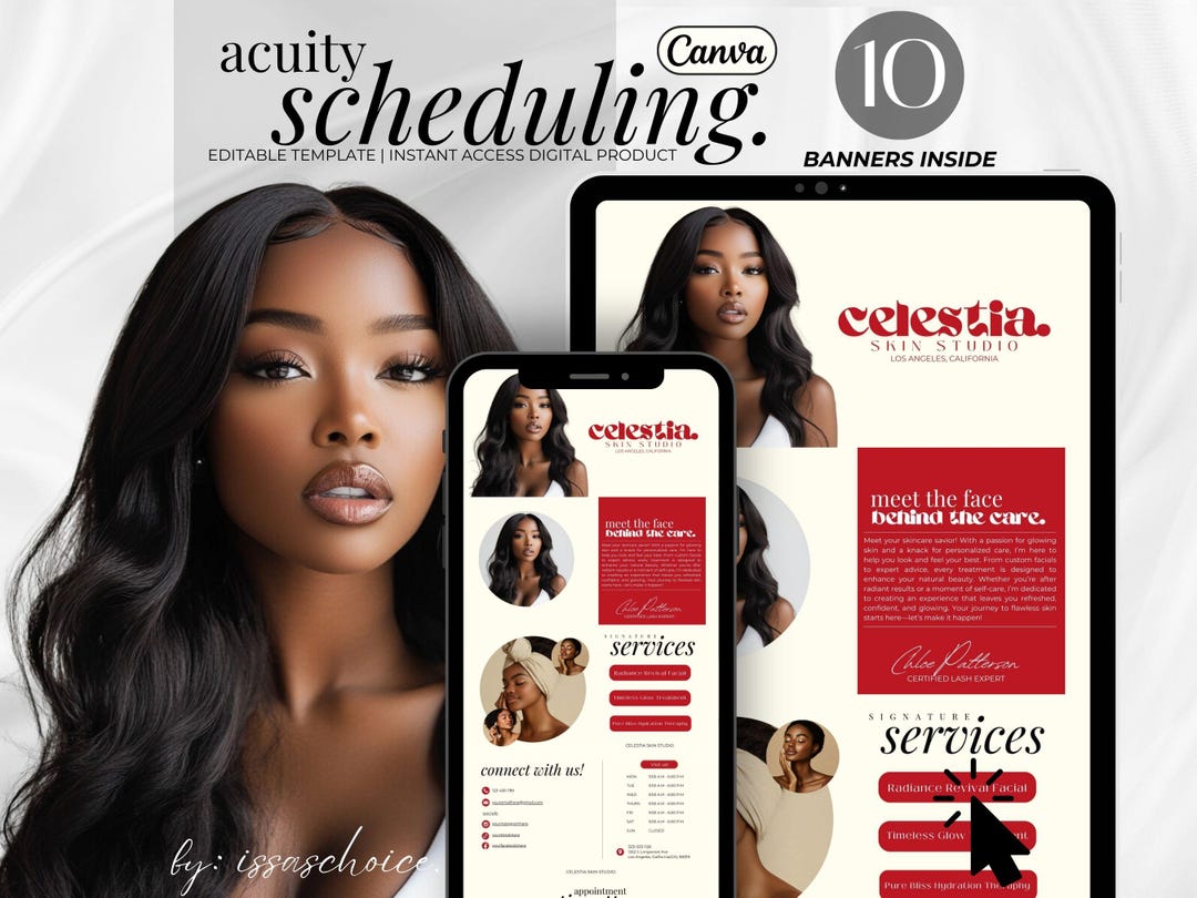 DIY Minimalist Esthetician Artist Acuity Scheduling Appointment ...
