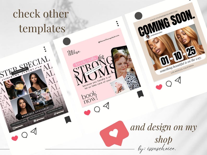 Launching Soon Beauty Salon Business Grand Opening Flyer Template ...