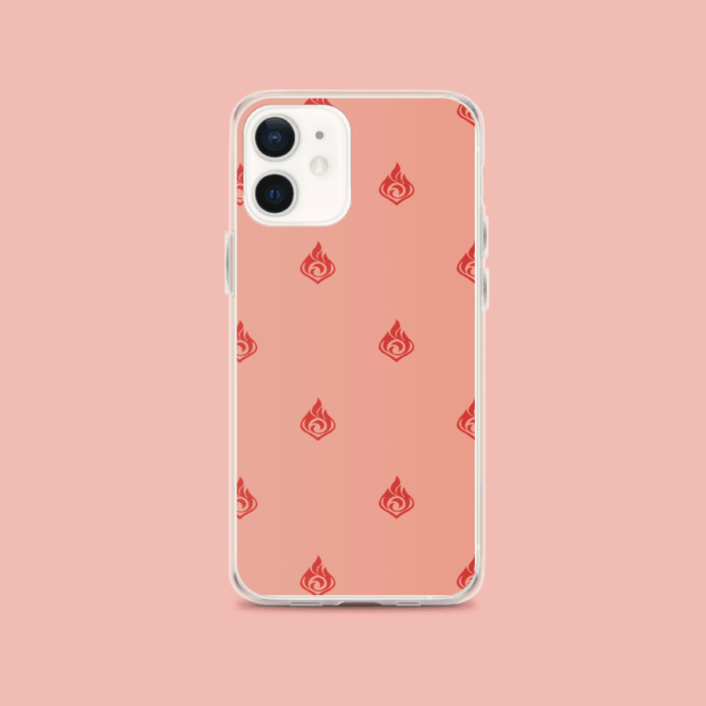 Pyro Genshin Impact Clear Case for Iphone®, Pyro Vision, Firme Element ...