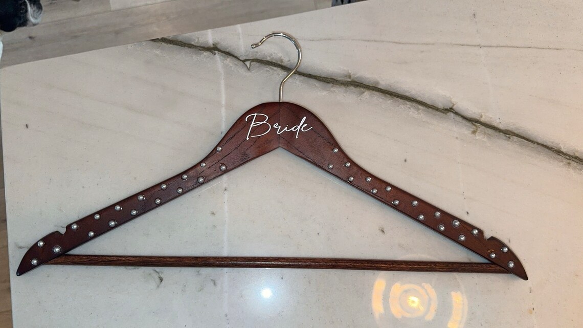 Bridal Hangers Pearls - Etsy