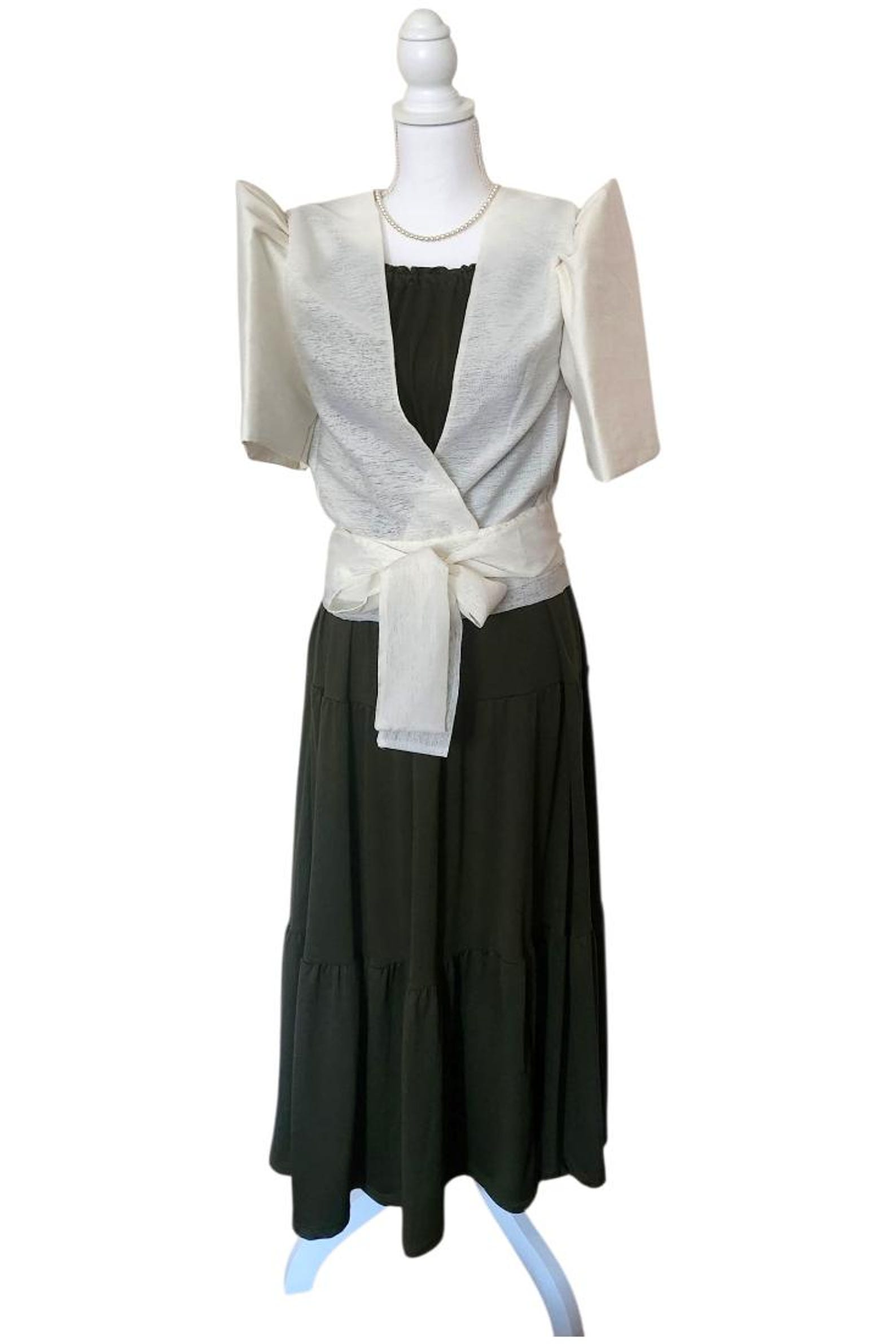 Wrap Around Filipiniana/bolero - Etsy