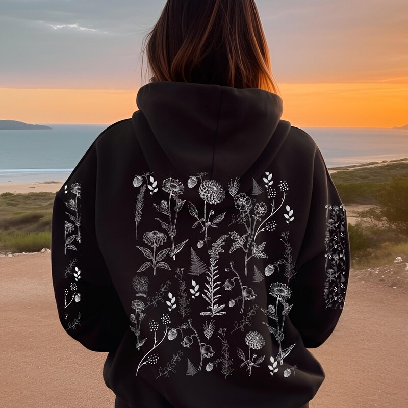 Flower Girl Hoodie - Etsy