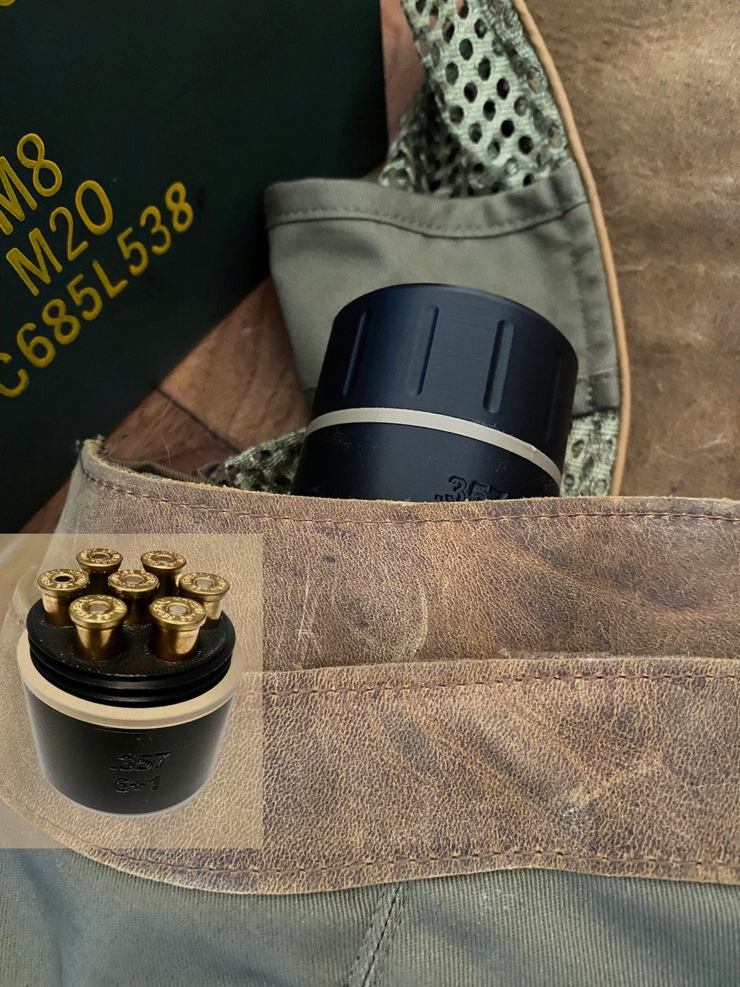 Singleload Ammo Case (.357), Ammunition Box, 357 Magnum - Etsy