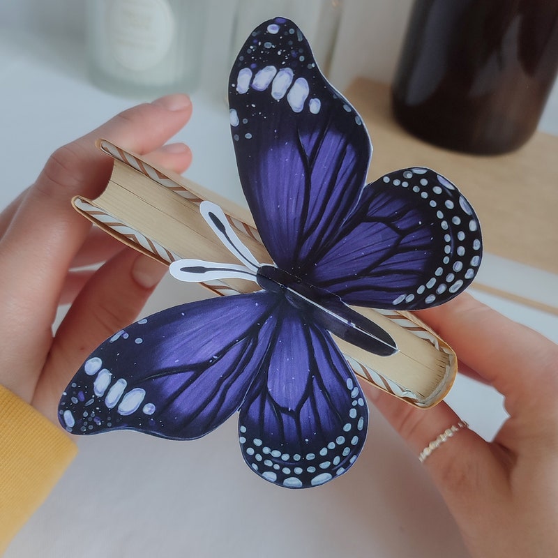 Butterfly Bookmark - Etsy