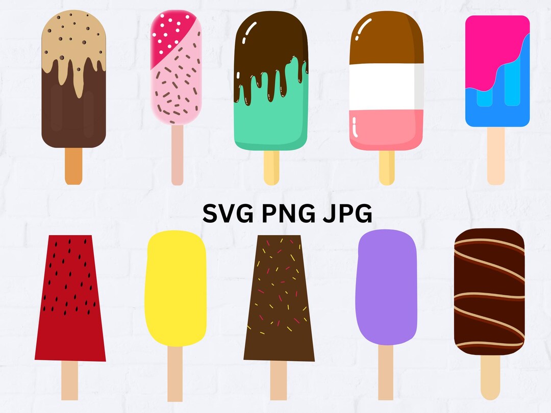 Ice Cream Svg Files, Ice Cream Cut Files, Summer Svg, Ice Cream Clipart ...