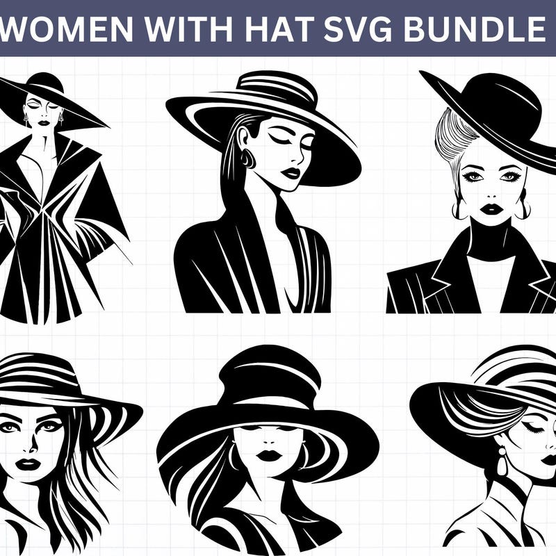 Church Hat Svg - Etsy