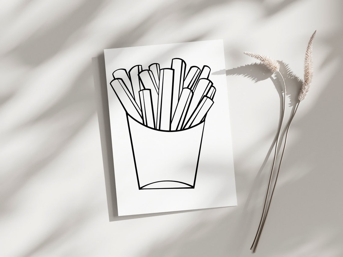 French Fries Svg, French Fries SVG Bundle, French Fry Svg, French Fries ...