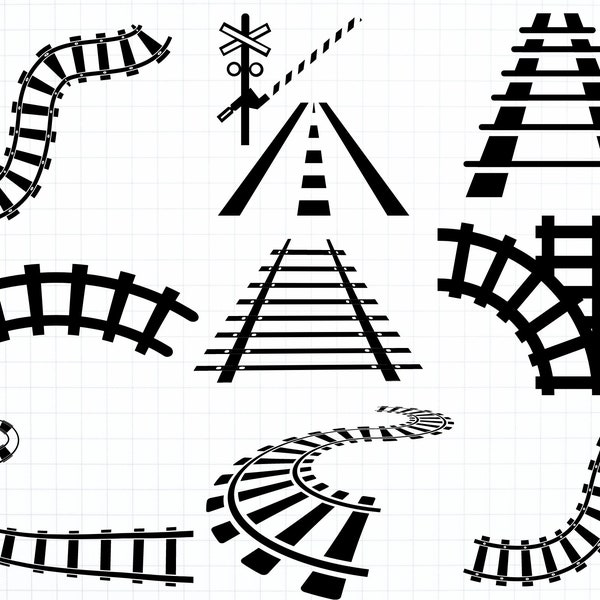 Train Tracks - Etsy