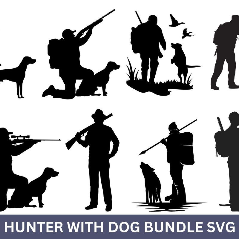 Hunting Scene Svg - Etsy