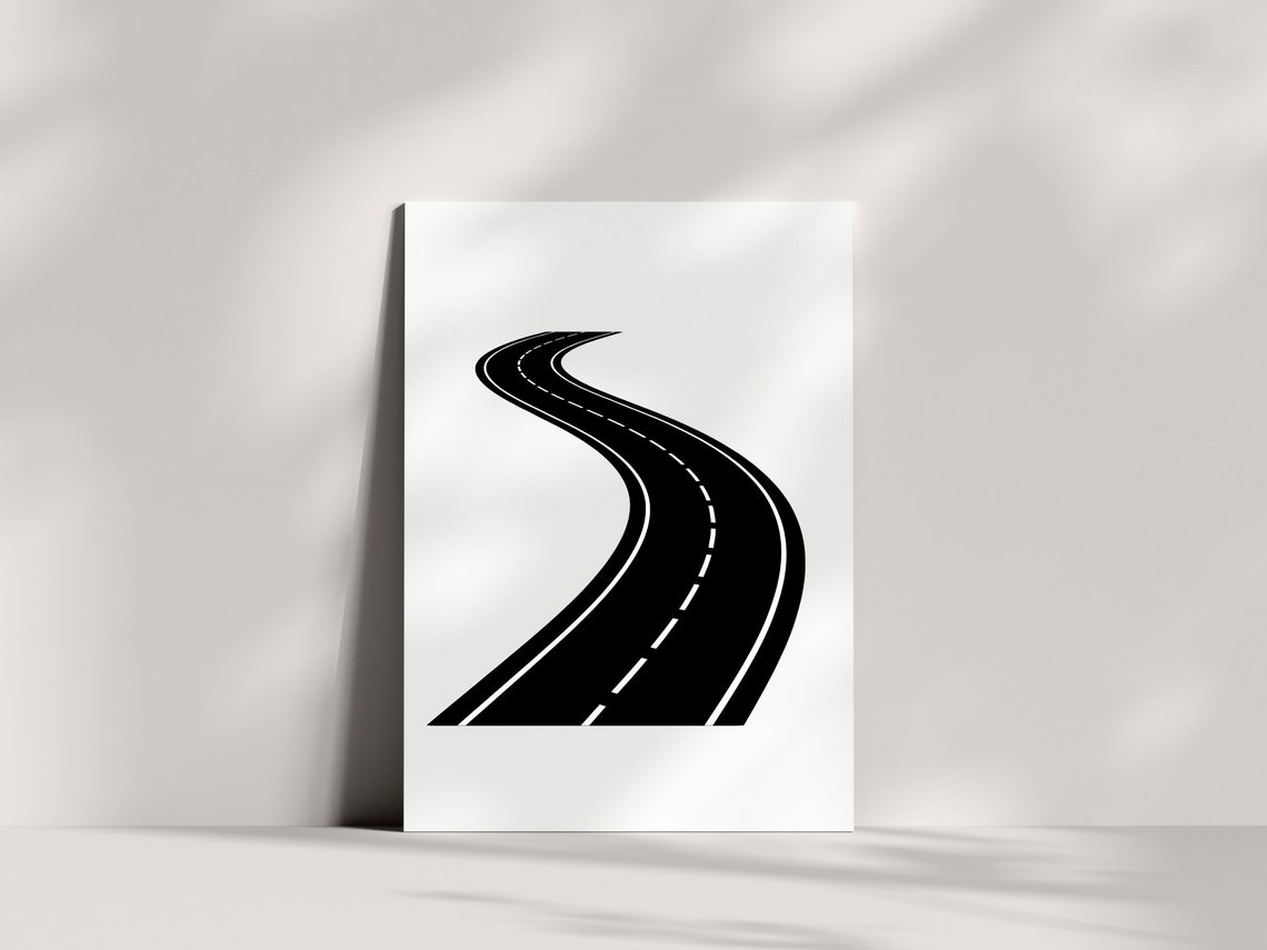 Road Svg Bundle,road Clipart, Road Cut File, Highway Svg, Road Dxf ...