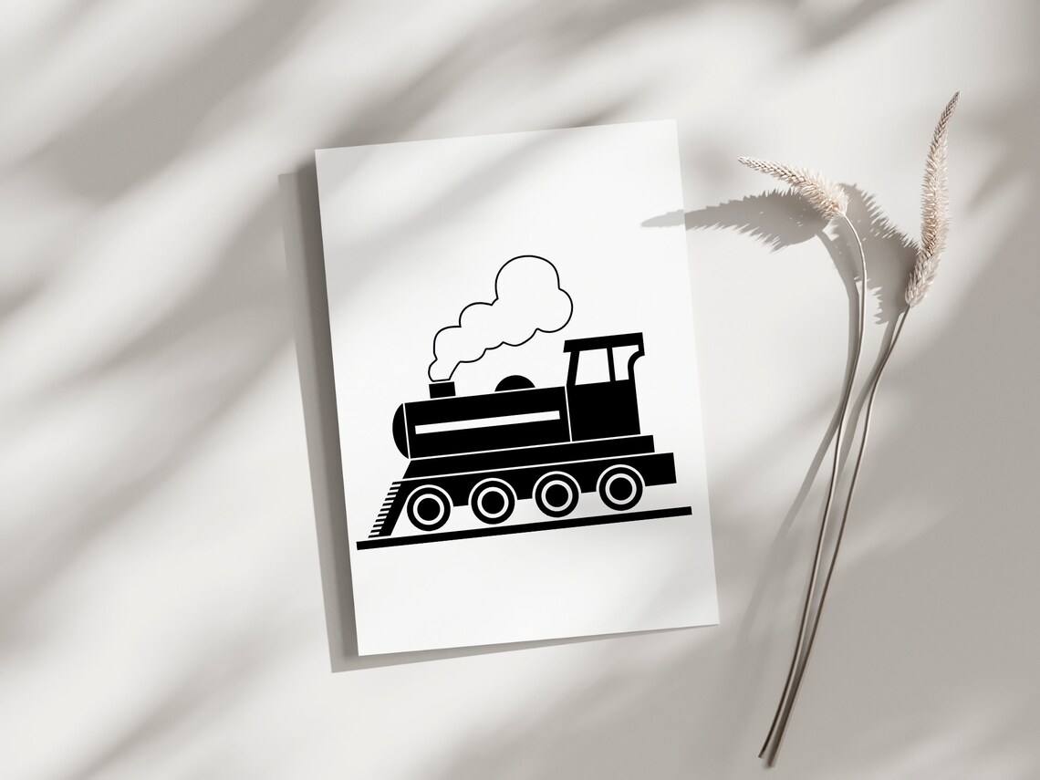 Train SVG Bundle,train Clipart Train Silhouette, Train Vector, Train ...