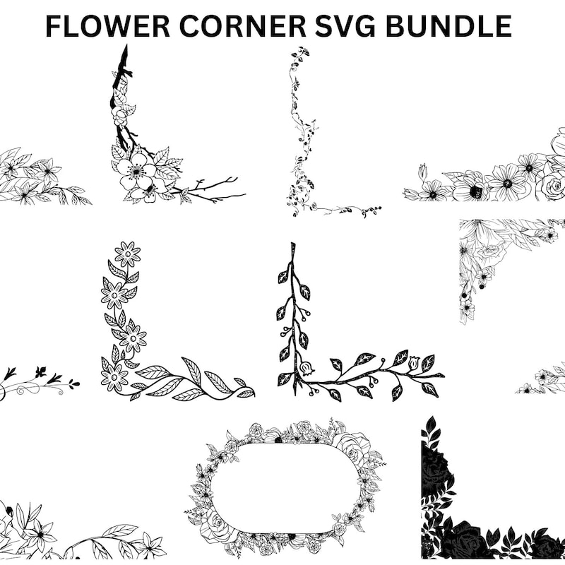 Corner Flowers - Etsy