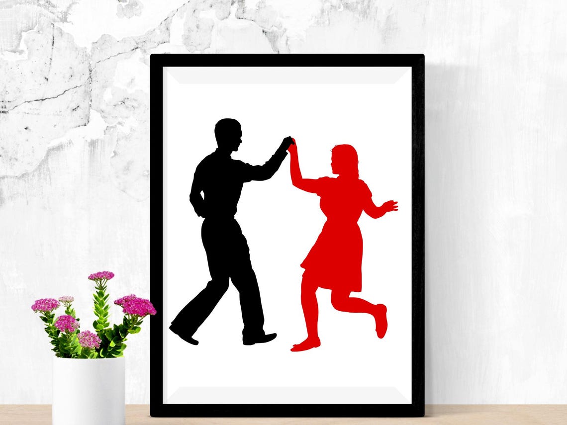 Couple Dancing Svg, Dance Svg Bundle, Couple Clipart, Dancing Couple ...