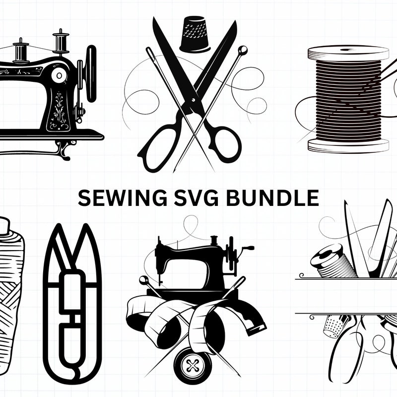 Sewing Svg - Etsy