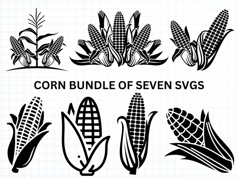 Corn Bundle SVG, Corn Svg, Corn Svg Cricut Shirt, Corn Farmer Svg, Corn ...