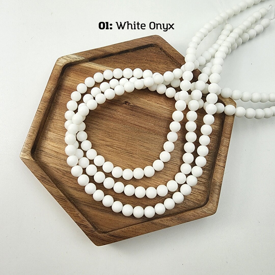 4mm 6mm 8mm 10mm 12mm AAA Natural Stone Smooth Round Gemstone Healing ...