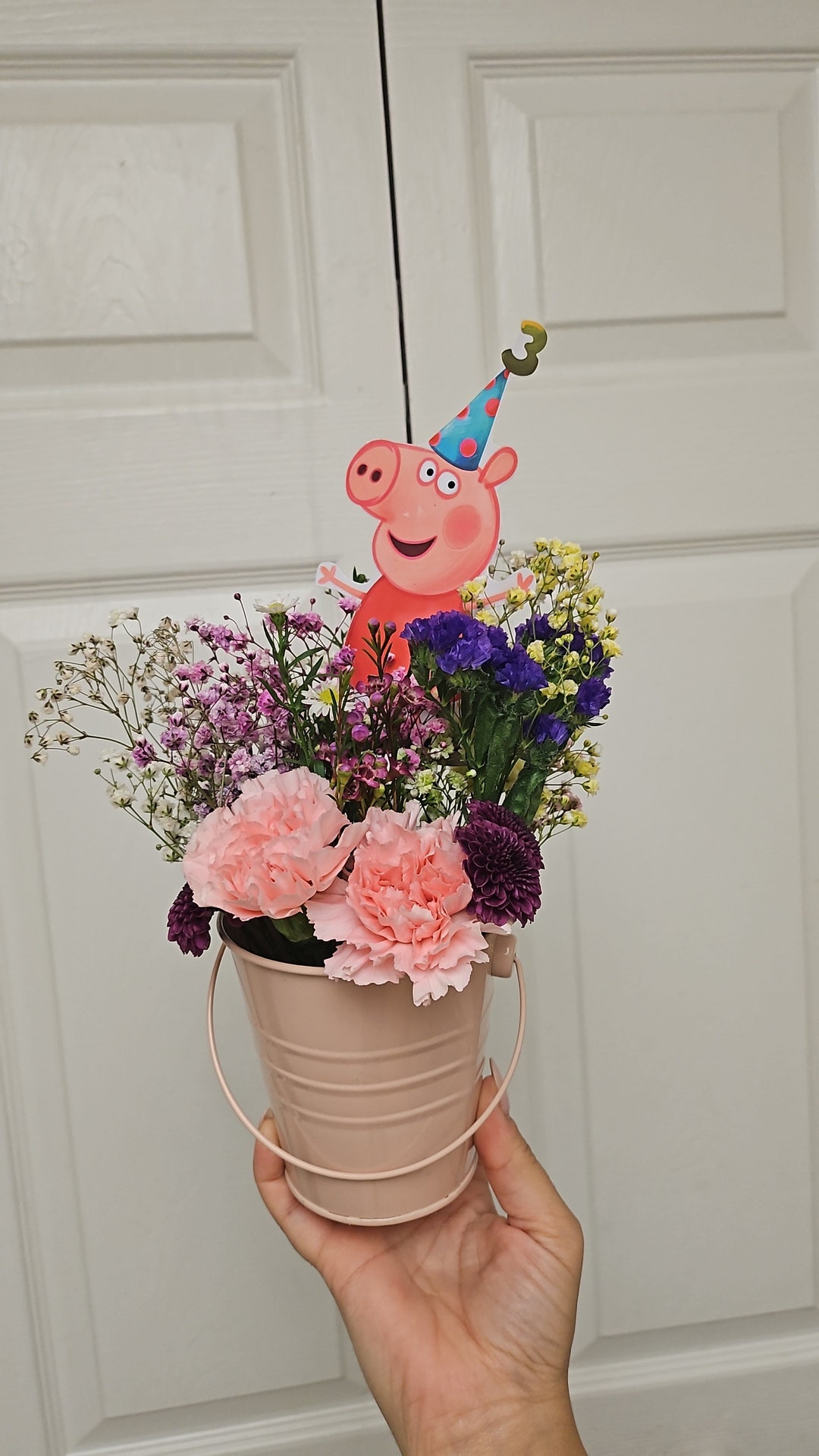 Diy Centerpiece Flowers Peppa Pig - Etsy
