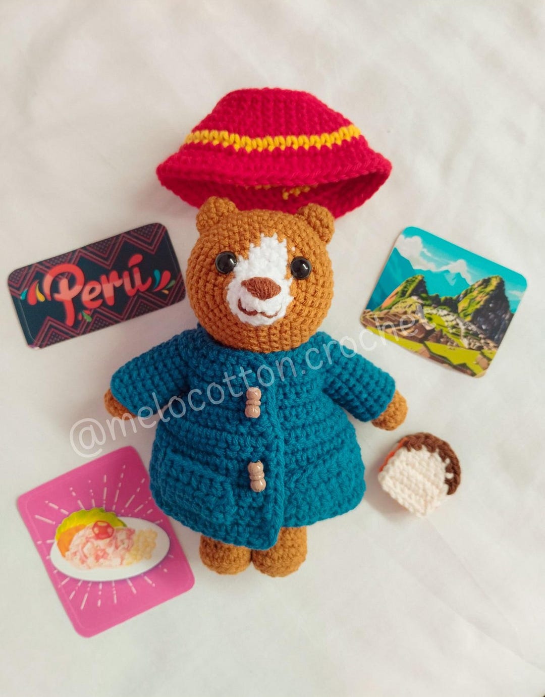 Paddington Bear Amigurumi, Amigurumi Bear, Paddington Amigurumi ...