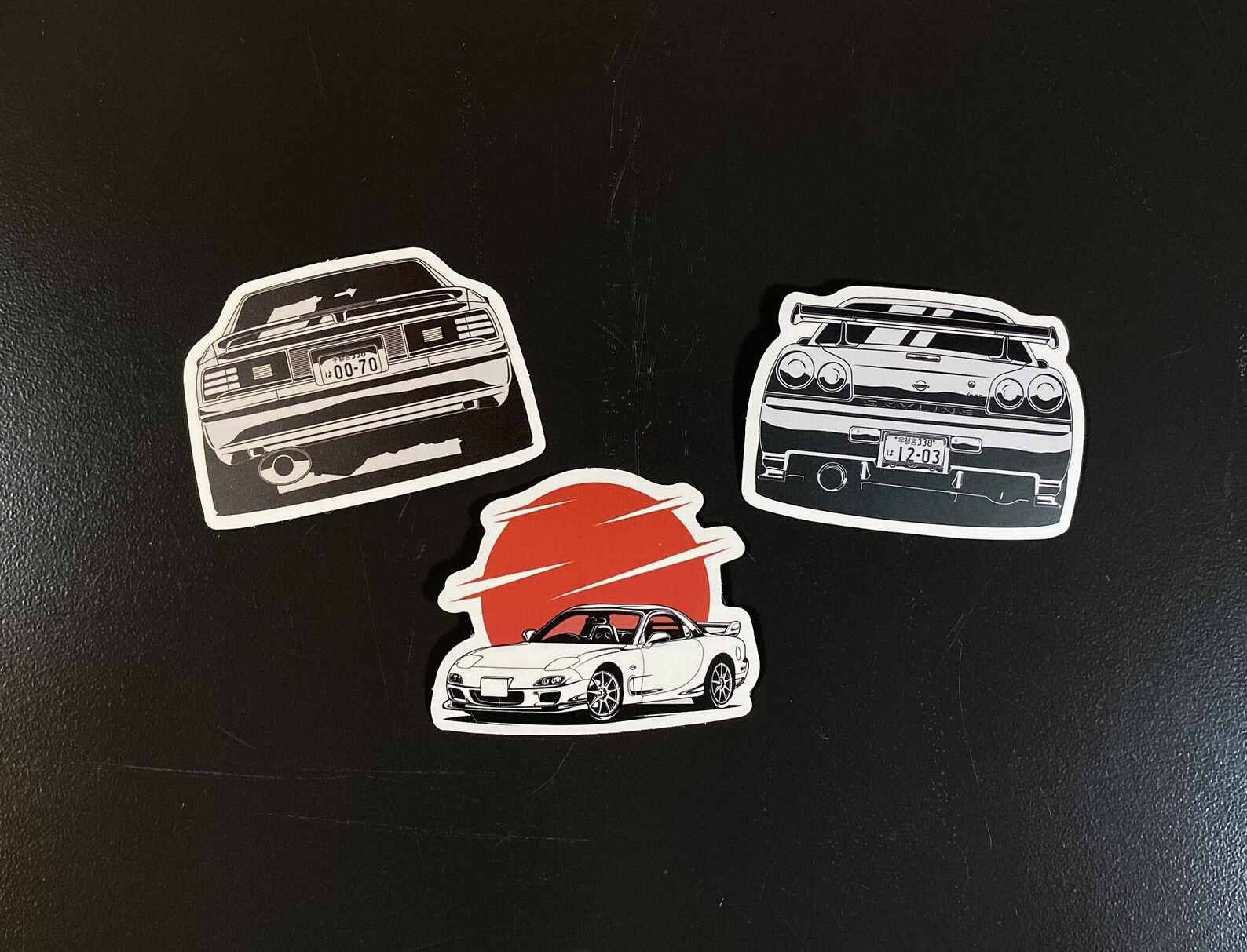 JDM Cars Sticker Pack 5x Randomly Selected Classic Car Stickers - Etsy ...